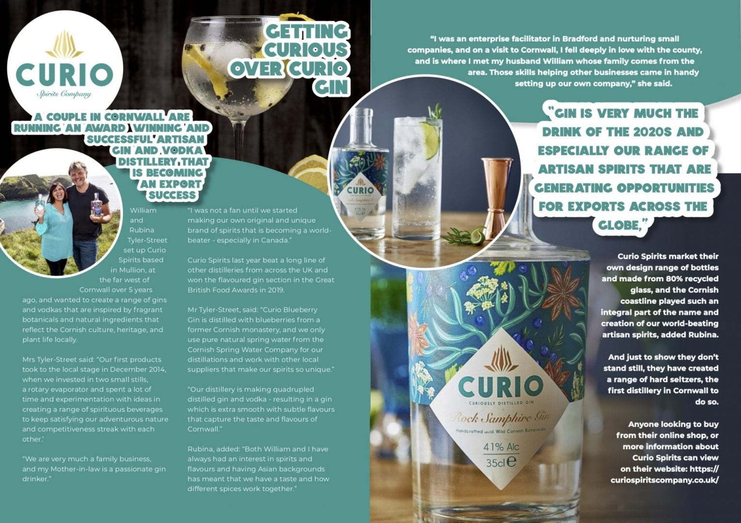 GETTING CURIOUS OVER CURIO GIN